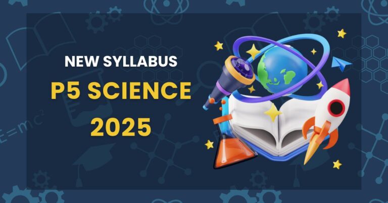 New Syllabus for P5 Science 2025 - Explico